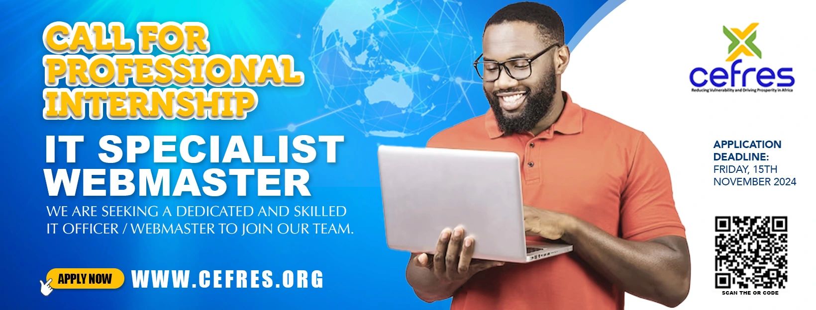 Job Opportunity: IT Officer - CENTRE FOR ECONOMIC FREEDOM & RESILIENCE